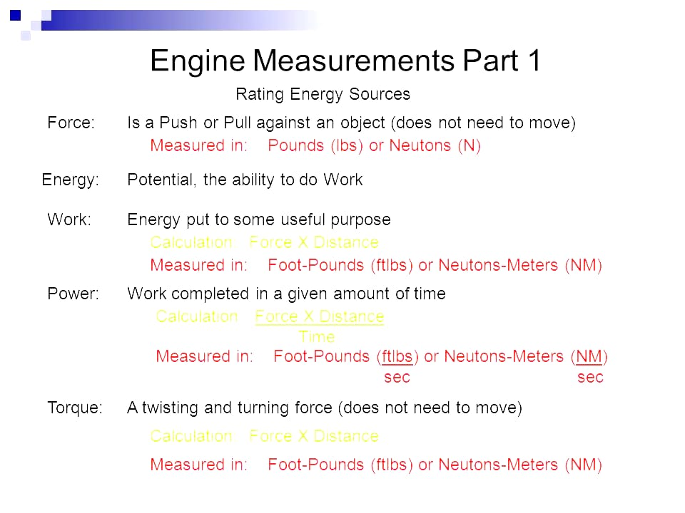 Explore Force, Power, Torque, and Energy: Everyday Applications